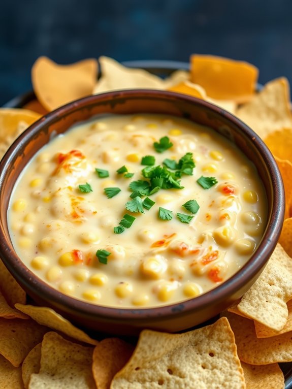 Cheesy-Jalapeno Corn Dip